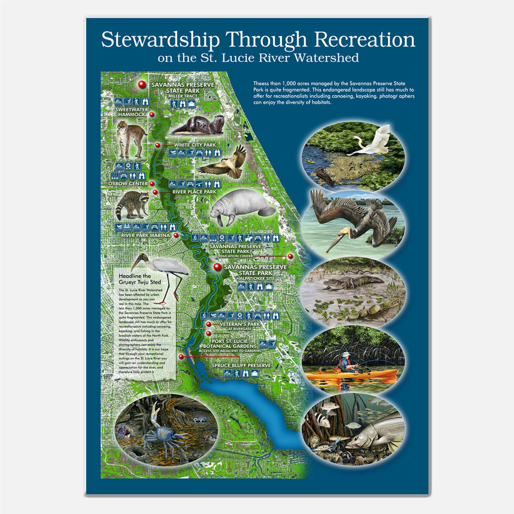 "Stewardship Through Recreation" Display Panel – drawnbydawn