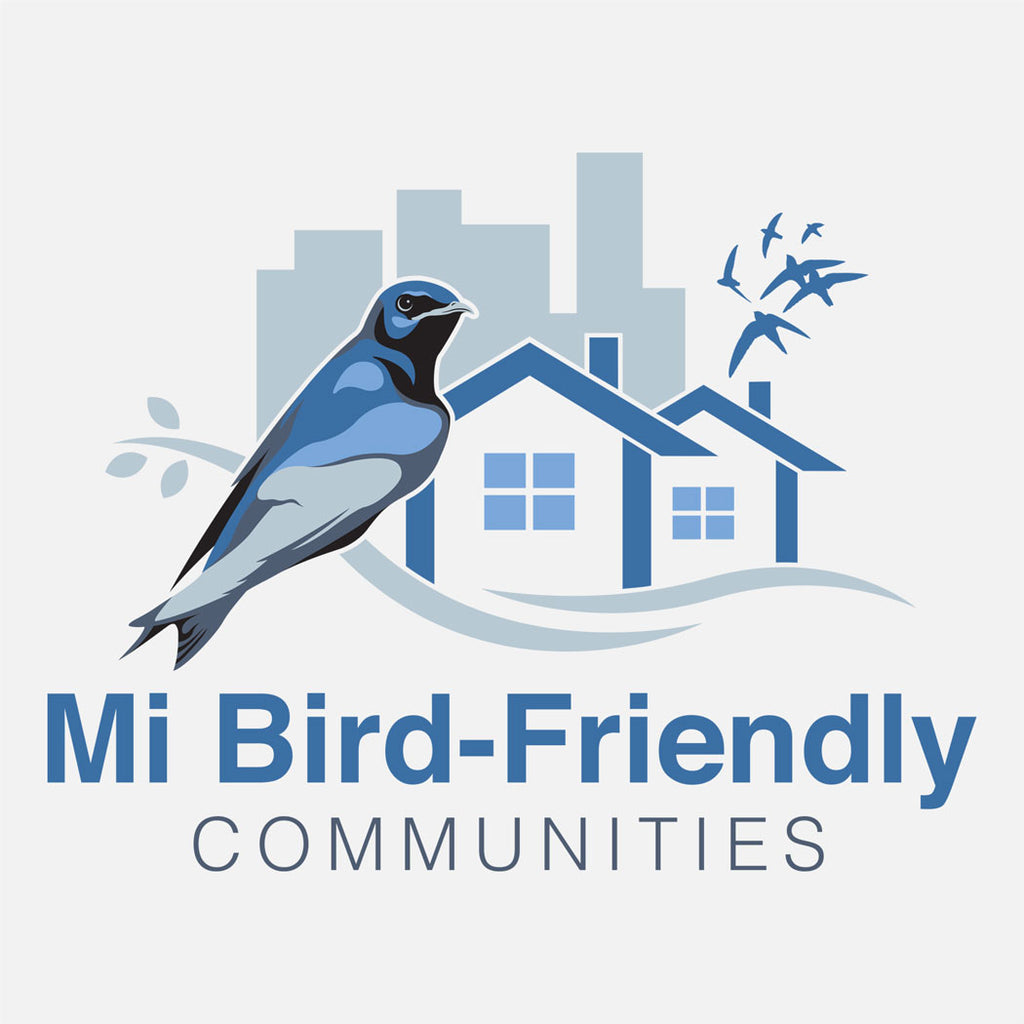 Mi Bird-Friendly Communities logo - Michigan Audubon – drawnbydawn
