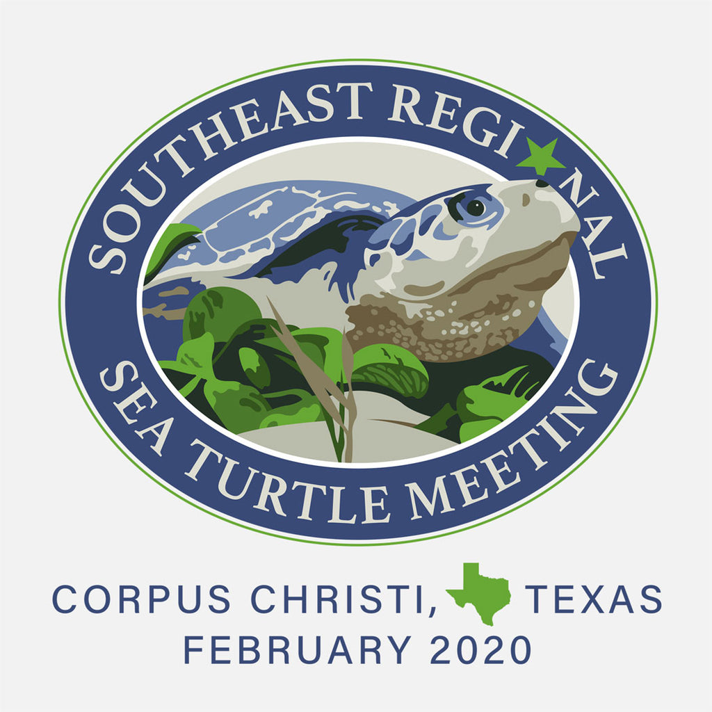 Southeast Regional Sea Turtle Meeting logo – drawnbydawn
